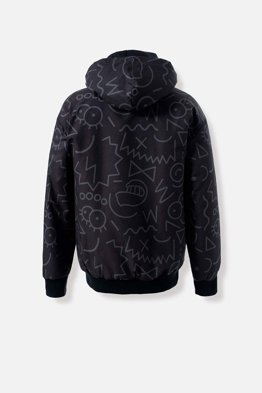 CHAQUETA DE LOS SIMPSON REGULAR FIT NEGRA PARA HOMBRE – Movies Ecuador