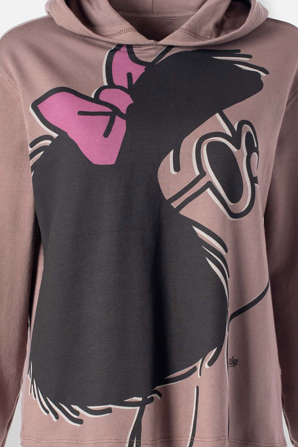 BUZO DE MAFALDA CON CAPUCHA PARA MUJER – Movies Ecuador